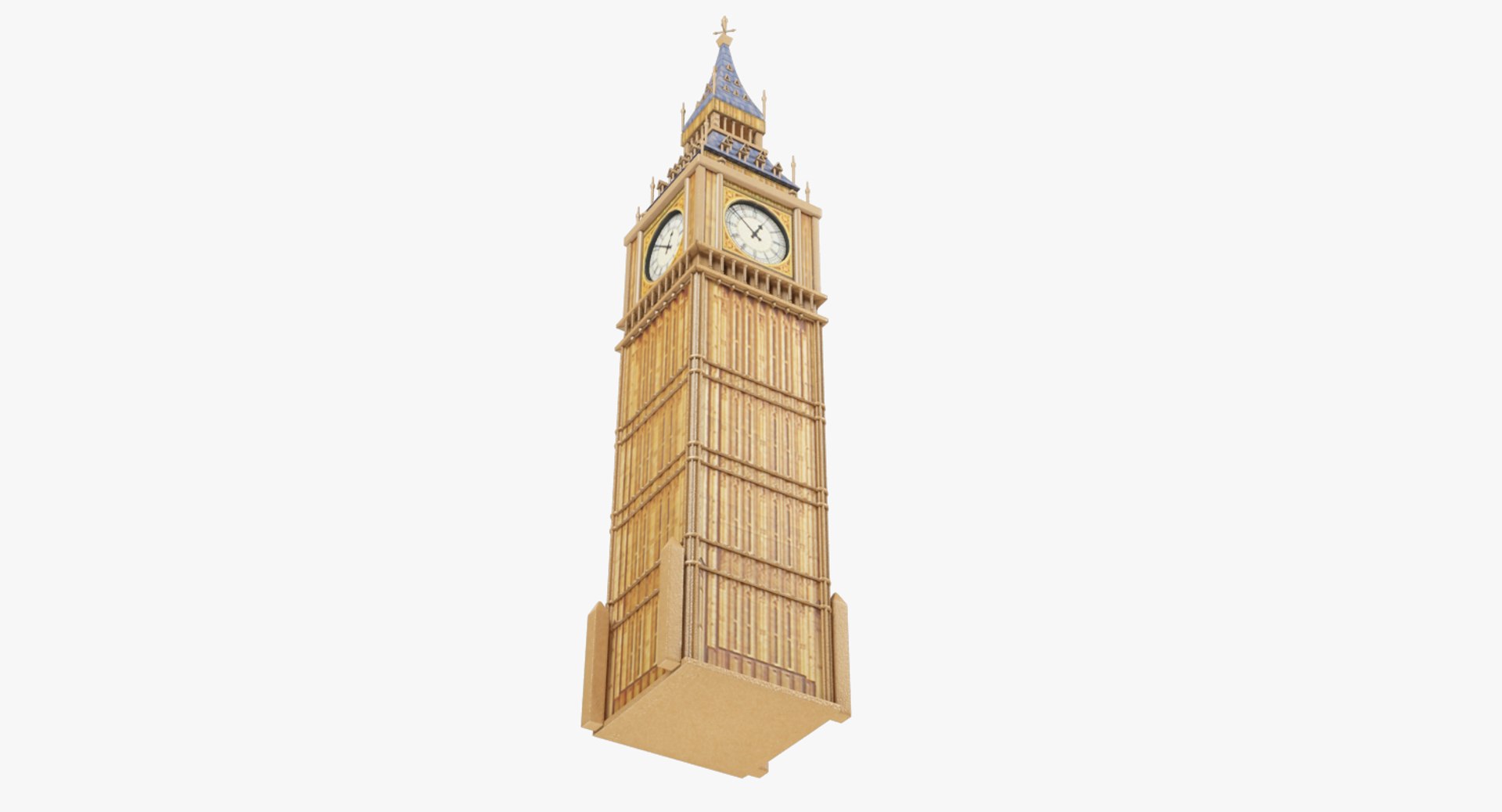 3D Big Ben Model - TurboSquid 1272924