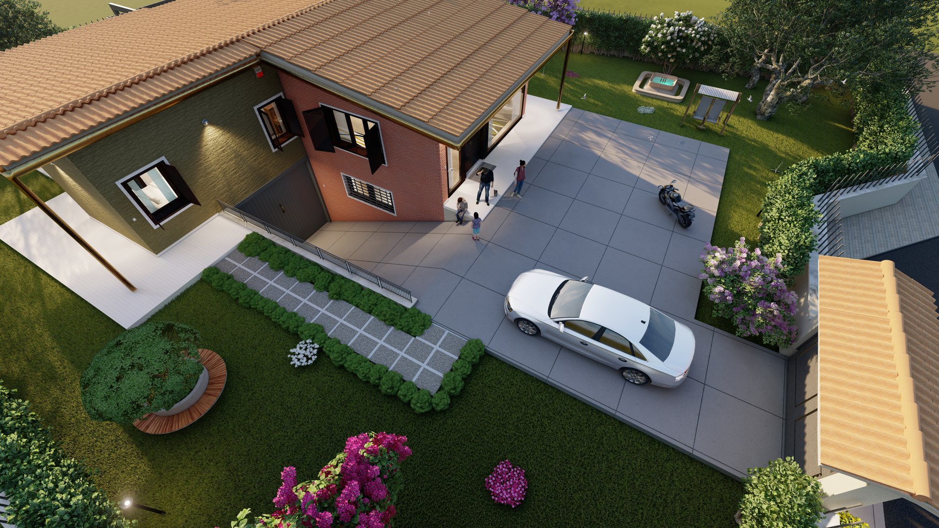 3D HOME MODEL 1 - COMPLETE WITH FURNITURES - TurboSquid 1933420