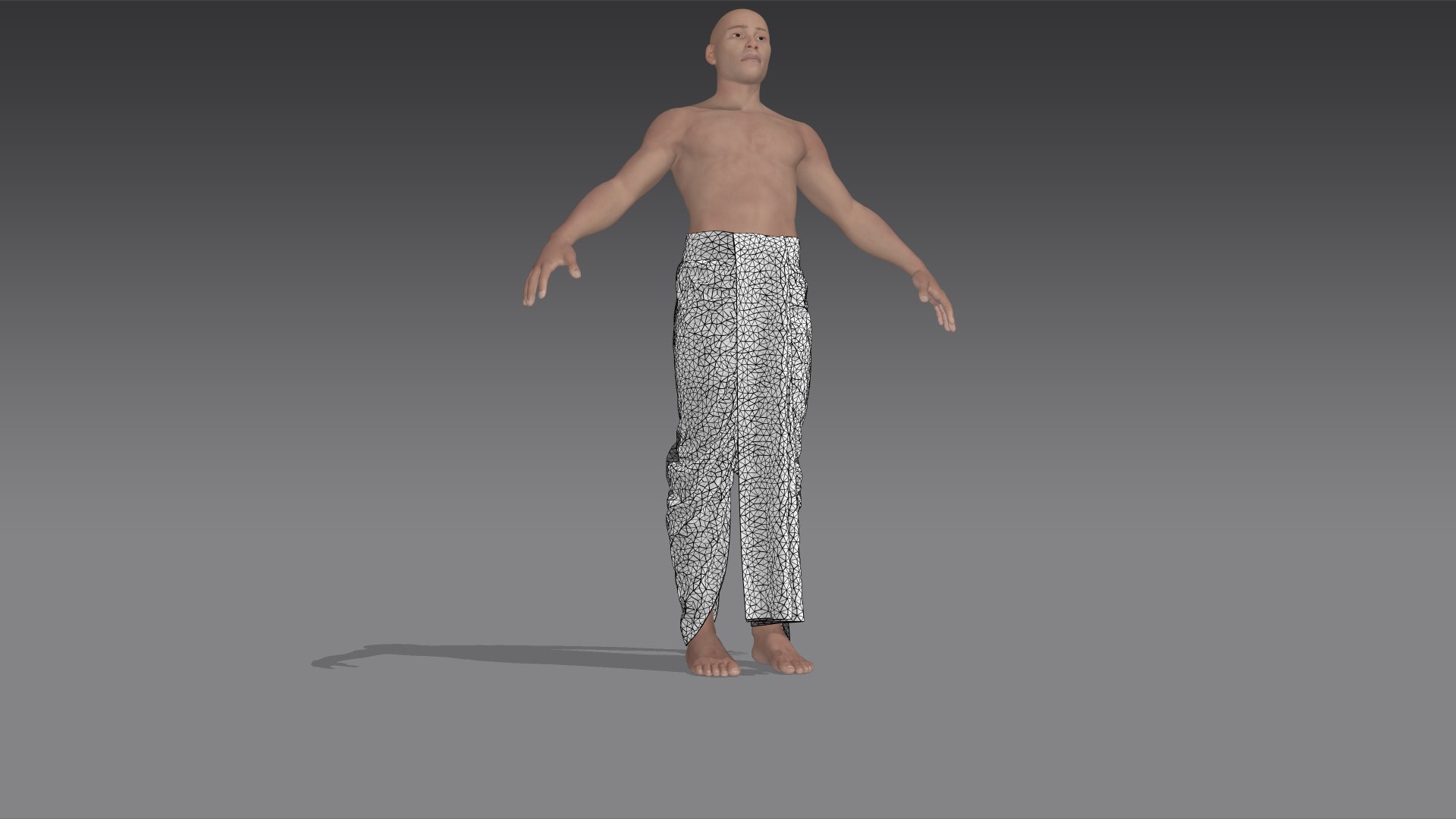 3D Model Indian Dhoti - TurboSquid 2064248
