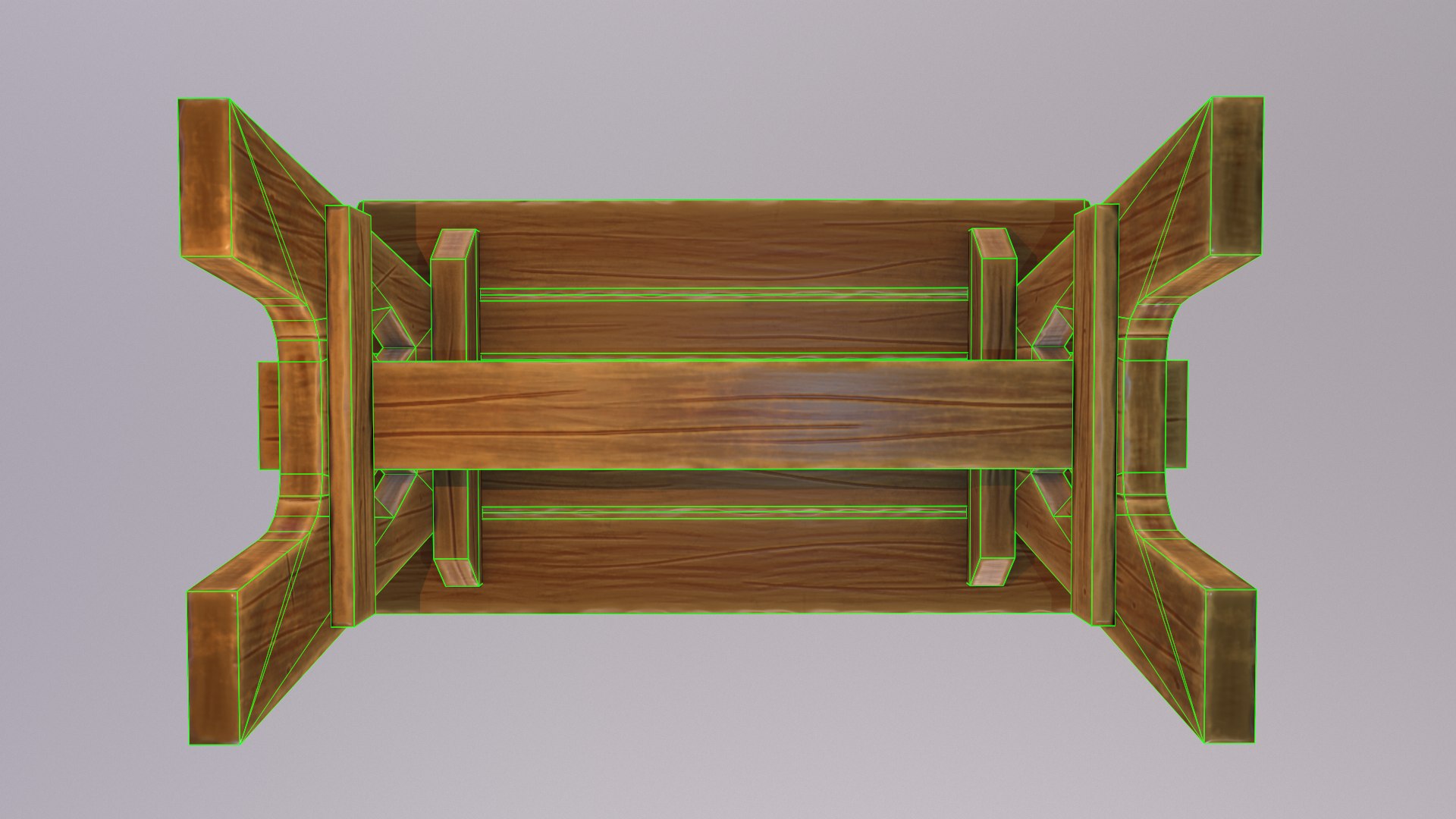 3D Stylized Medieval Table - TurboSquid 1946929