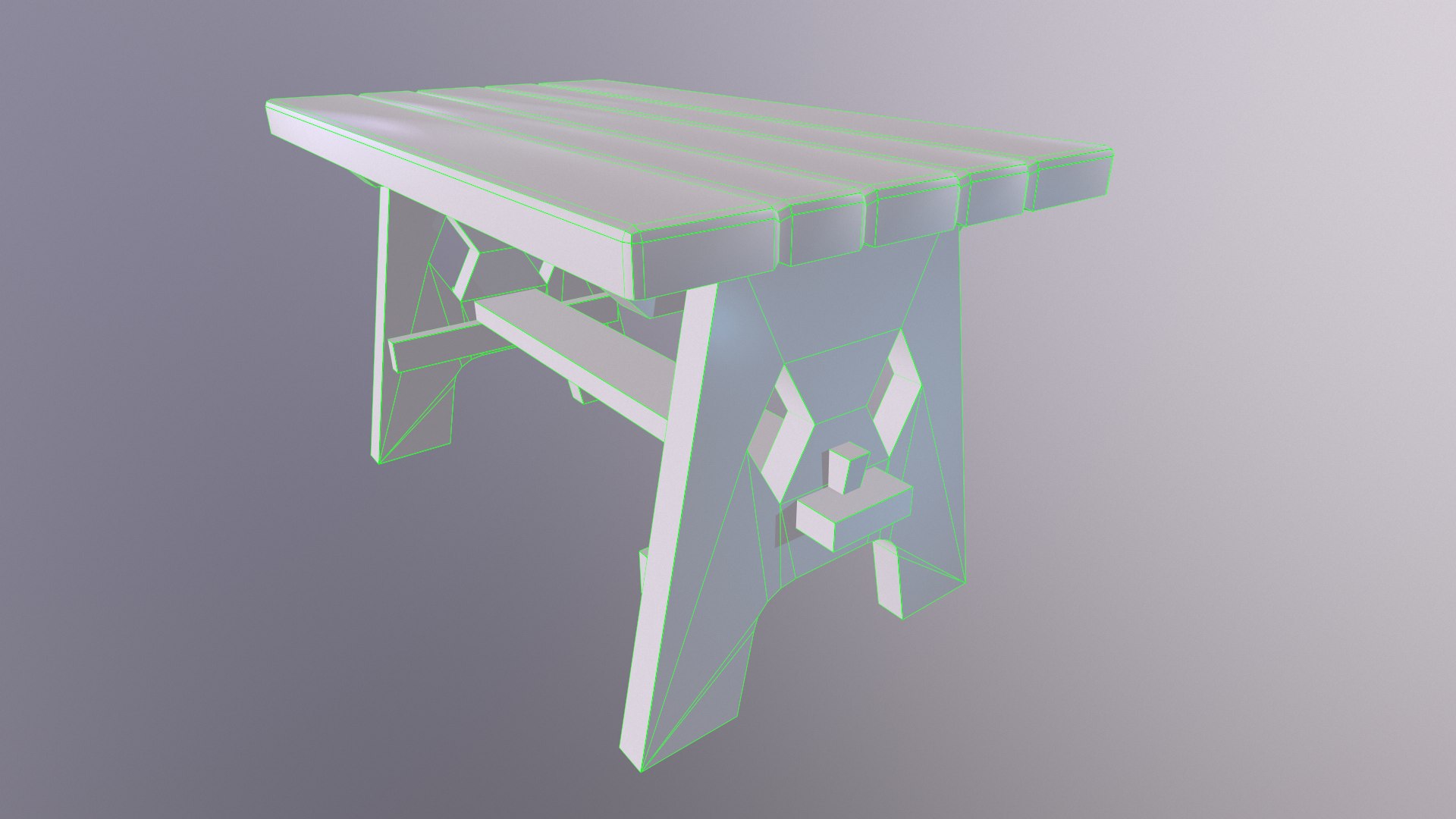 3D Stylized Medieval Table - TurboSquid 1946929