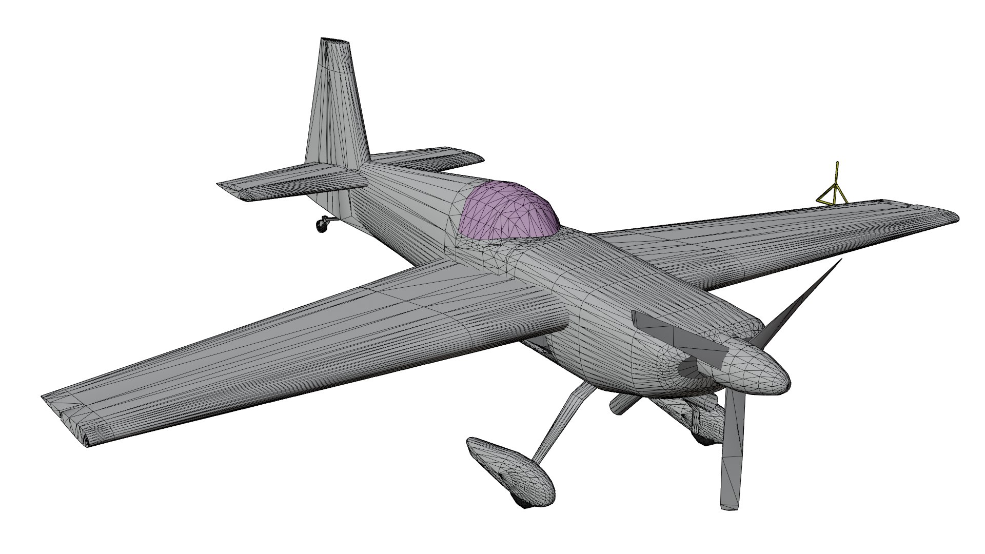 Zivko Edge 540 Aerobatic Aircraft 3D Model - TurboSquid 2326344