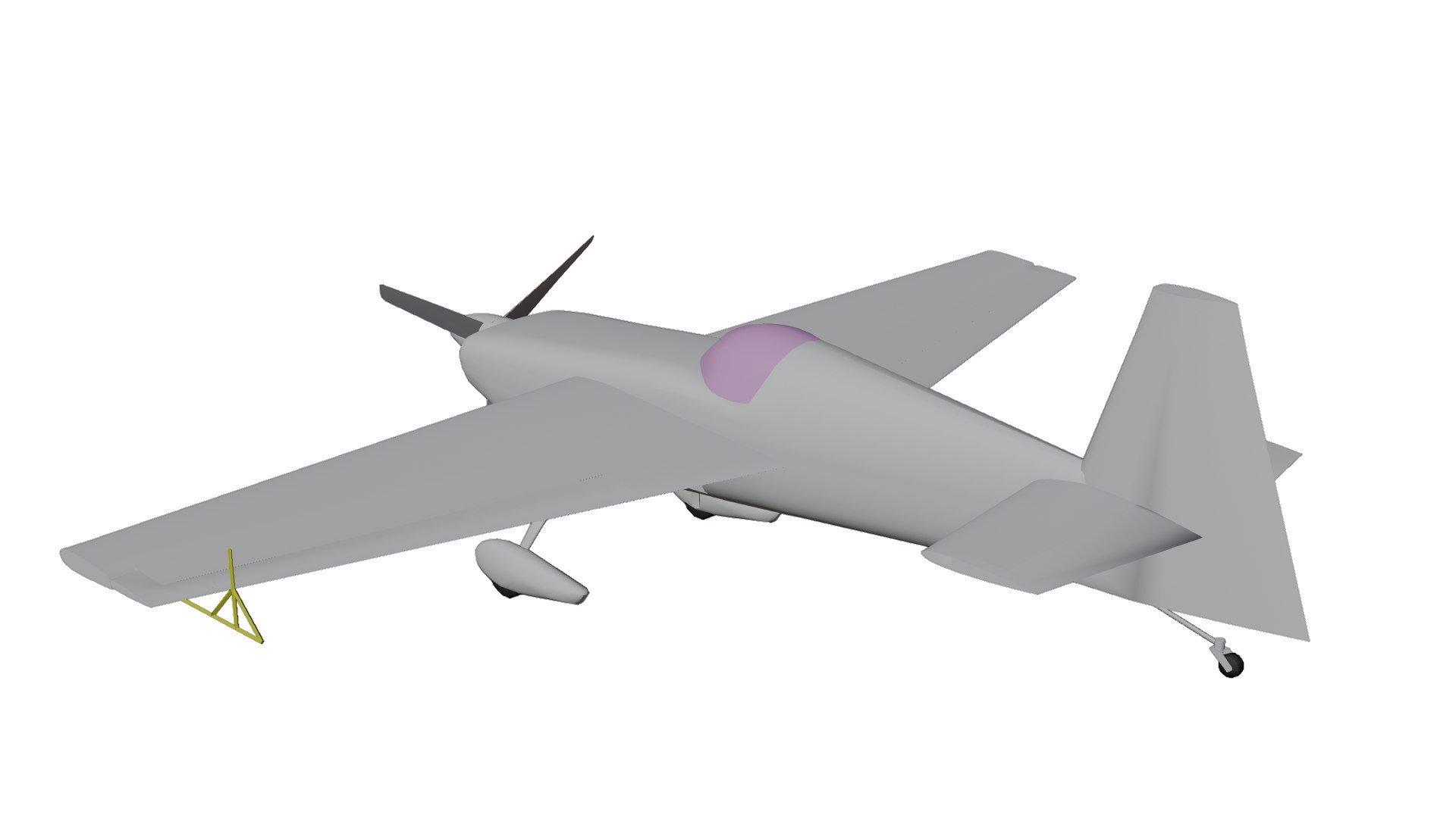 Zivko Edge 540 Aerobatic Aircraft 3D Model - TurboSquid 2326344