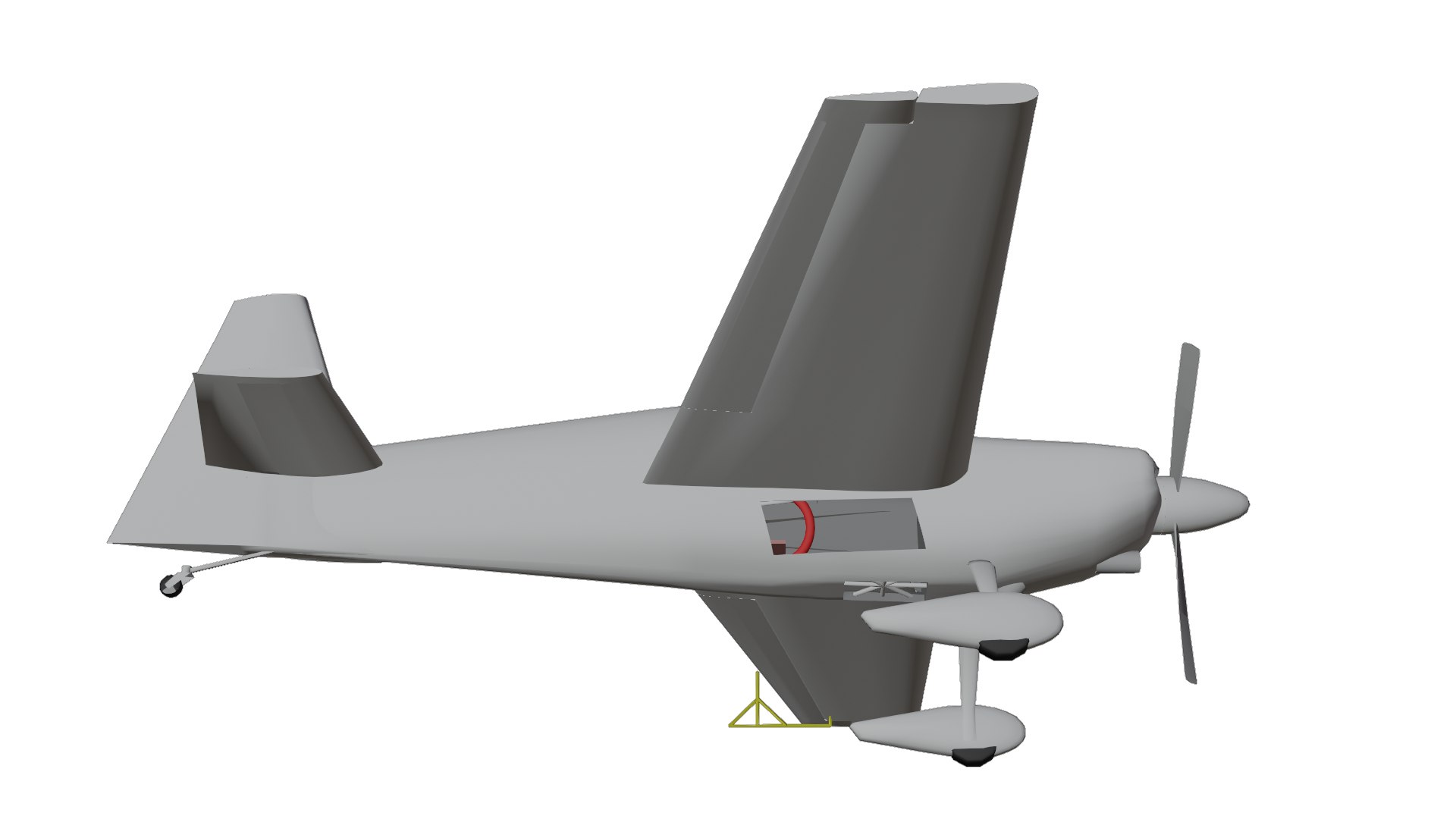 Zivko Edge 540 Aerobatic Aircraft 3D Model - TurboSquid 2326344