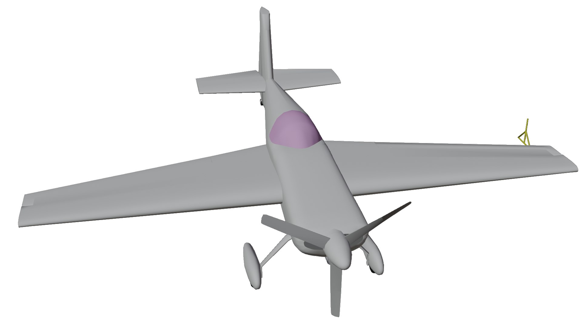 Zivko Edge 540 Aerobatic Aircraft 3D Model - TurboSquid 2326344