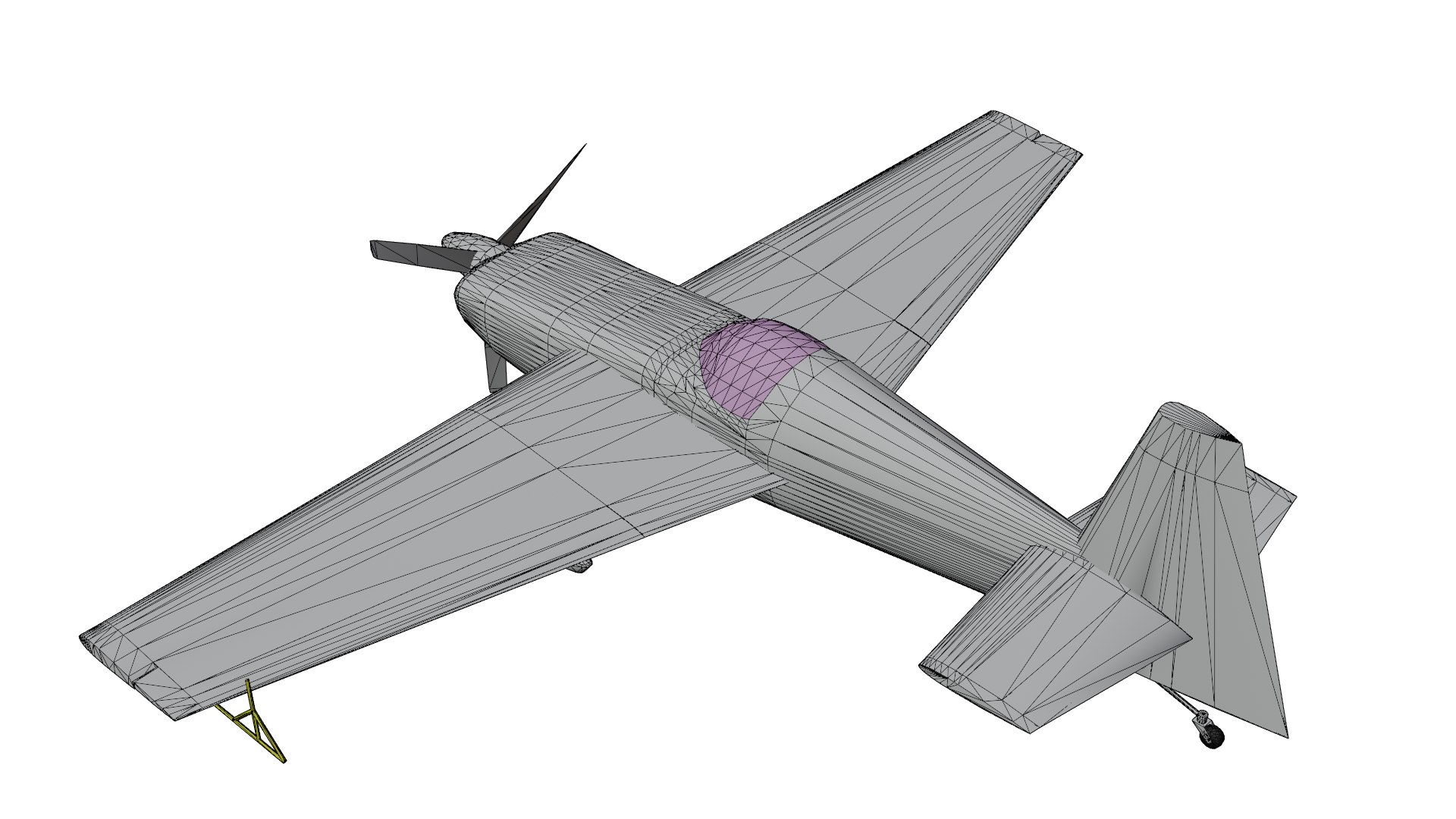 Zivko Edge 540 Aerobatic Aircraft 3D Model - TurboSquid 2326344