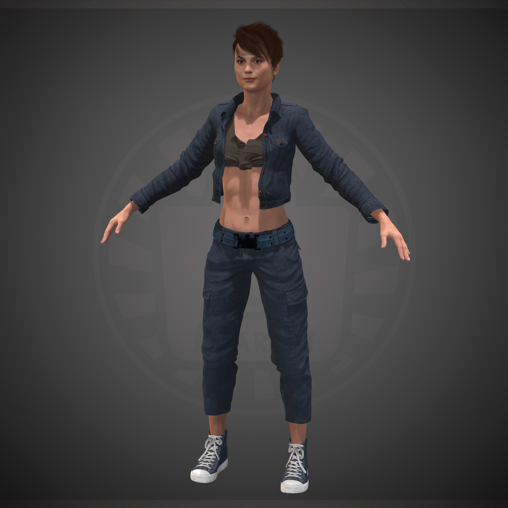 Character people human 3D model - TurboSquid 1682216