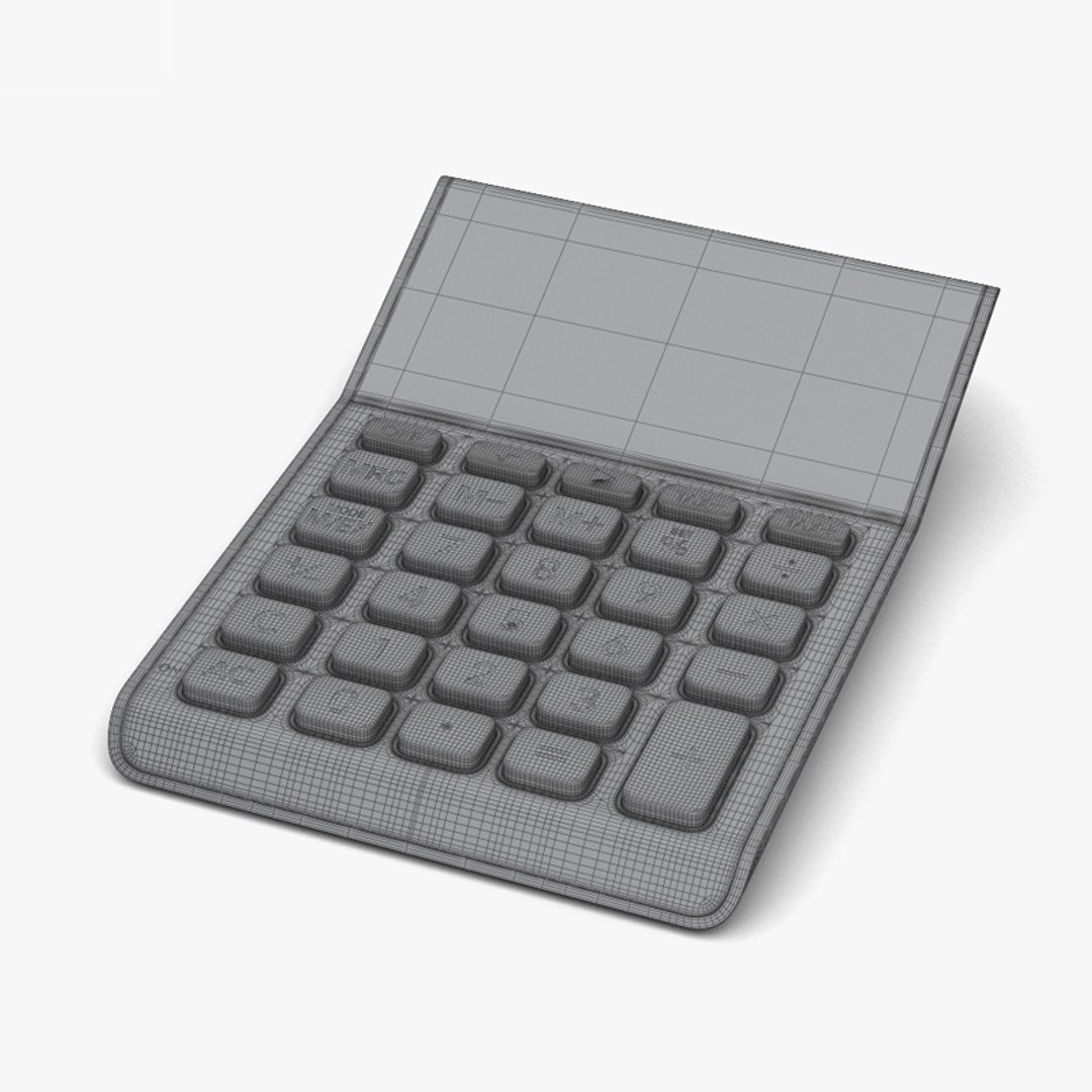 3D model calculator - TurboSquid 1594885