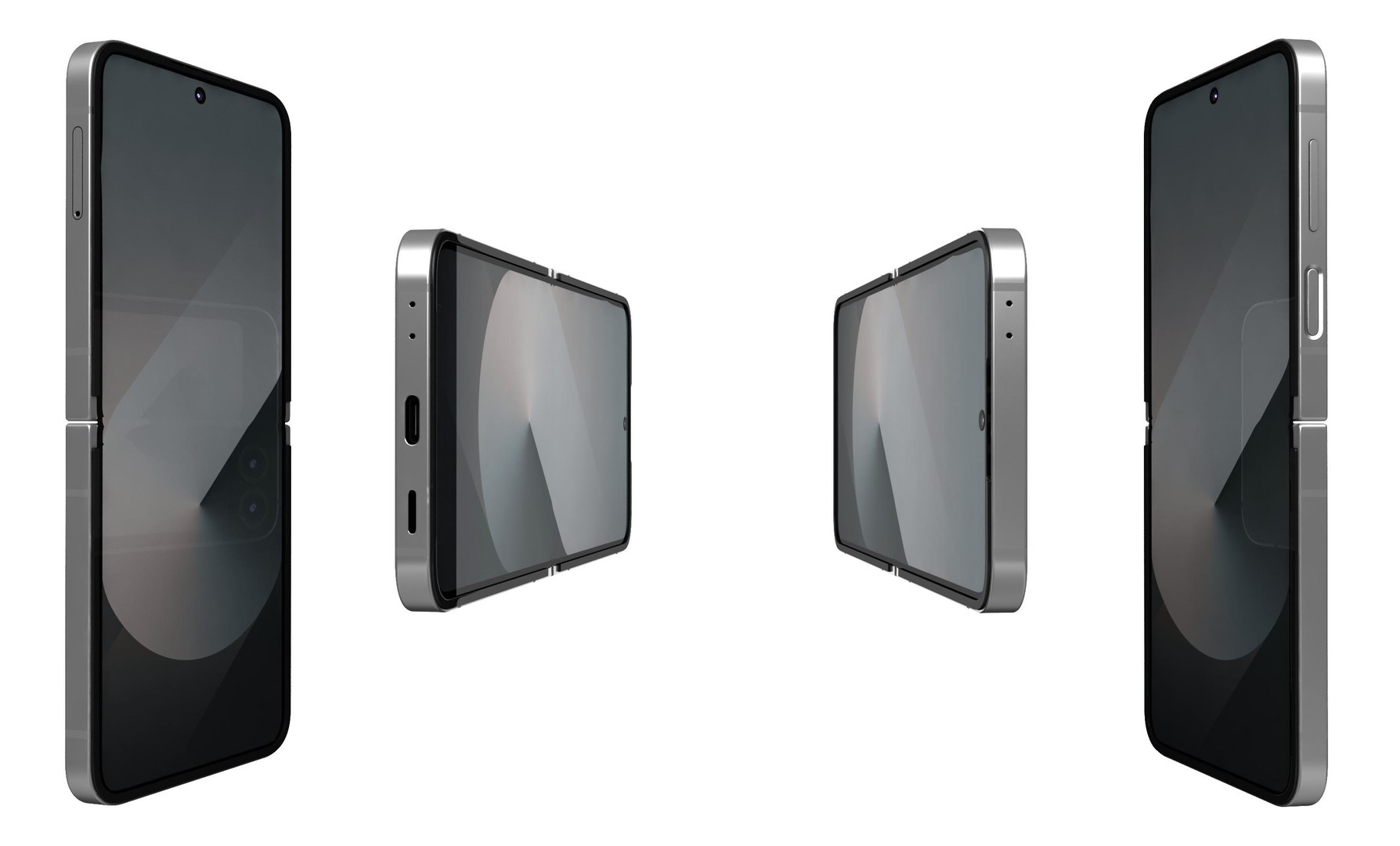 3D Samsung Galaxy Z Flip 6 Silver Shadow - TurboSquid 2279120