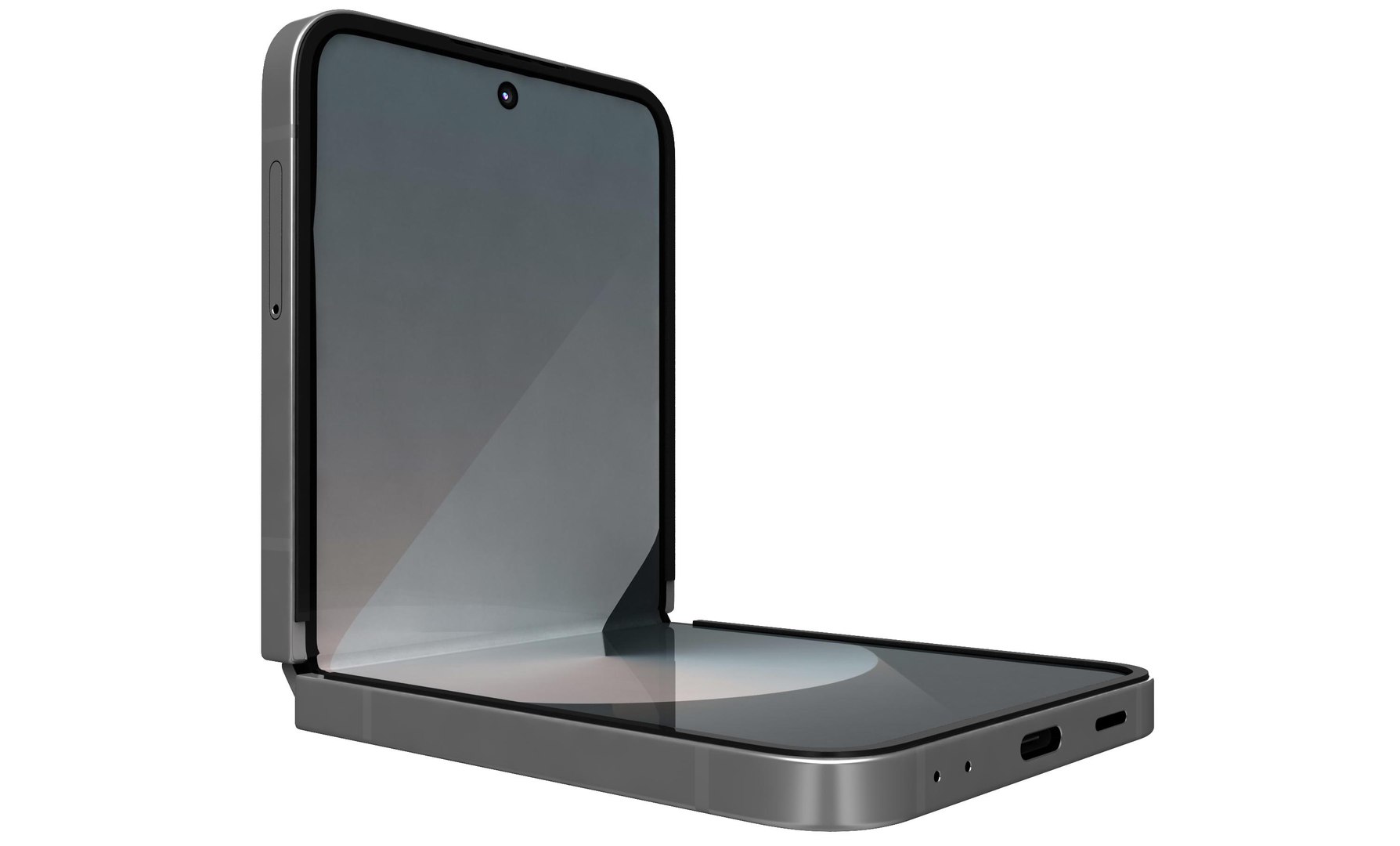 3D Samsung Galaxy Z Flip 6 Silver Shadow - TurboSquid 2279120