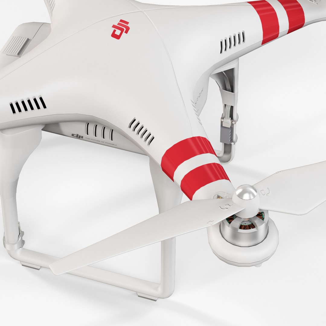 Dji Phantom 2 Quadcopter 3d Model