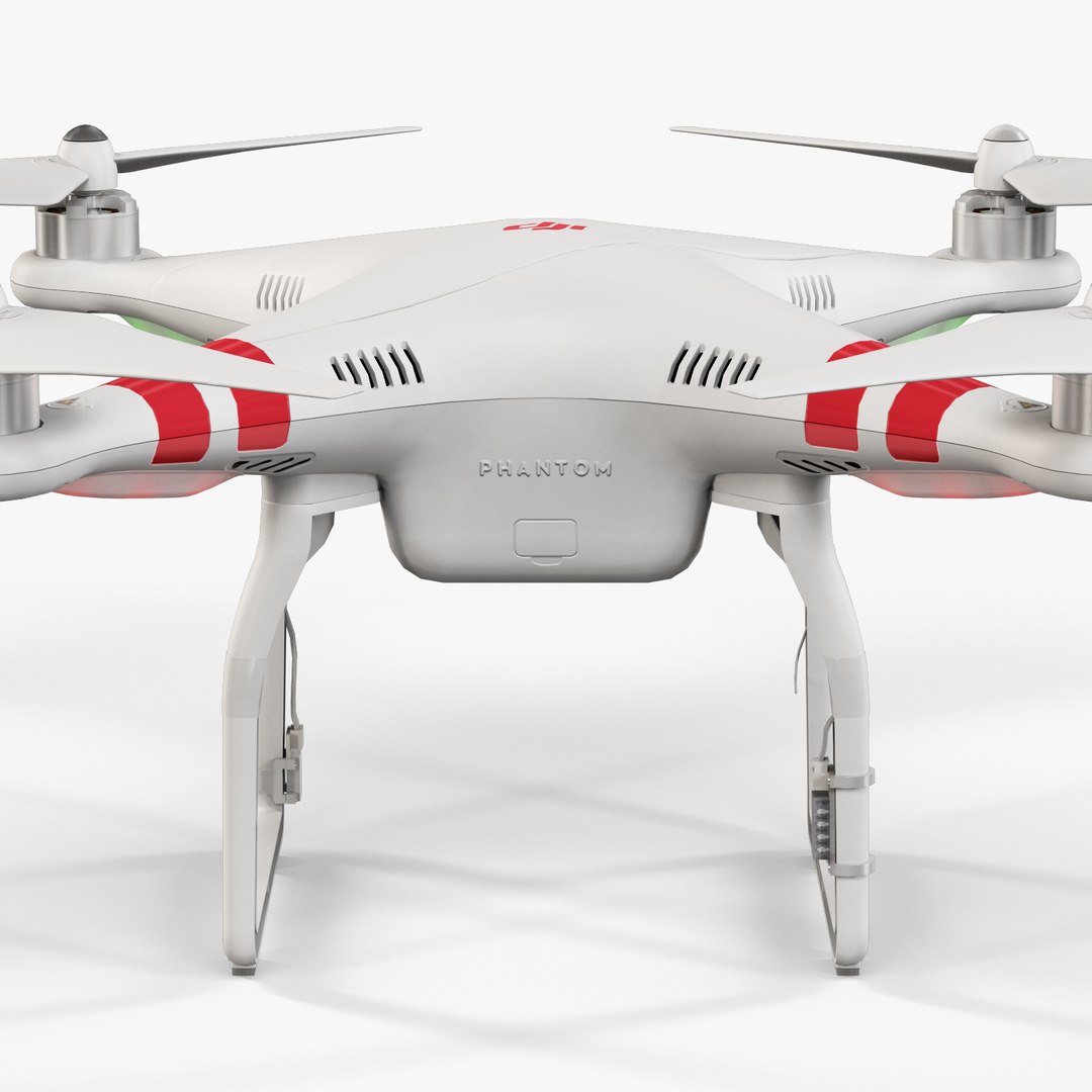 Dji Phantom 2 Quadcopter 3d Model