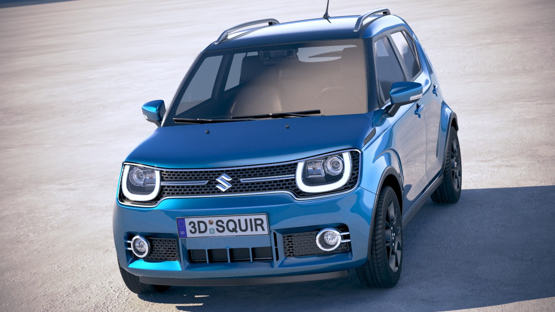 3D Suzuki Ignis 2017 Model - TurboSquid 1229976