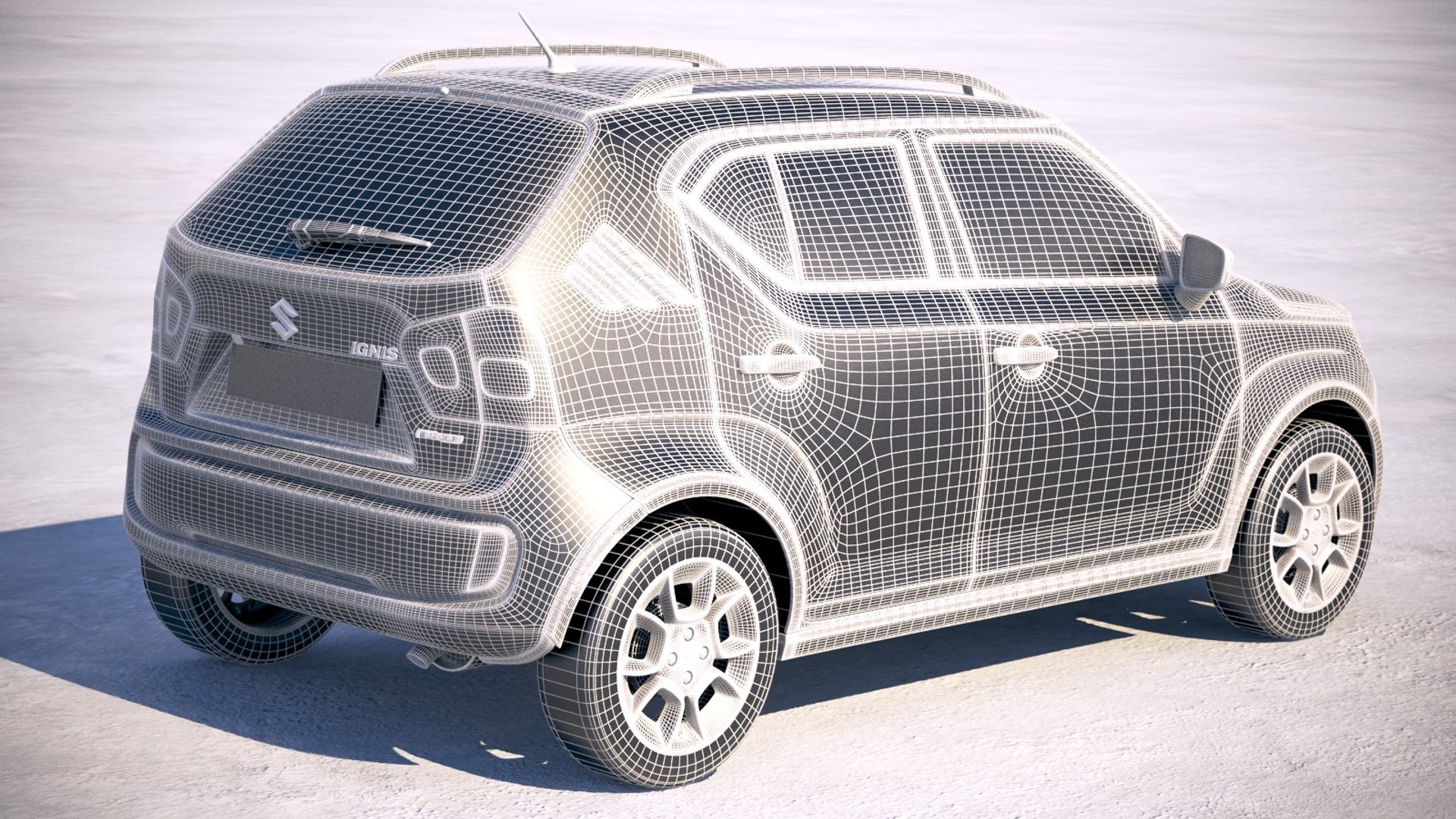 3D Suzuki Ignis 2017 Model - TurboSquid 1229976