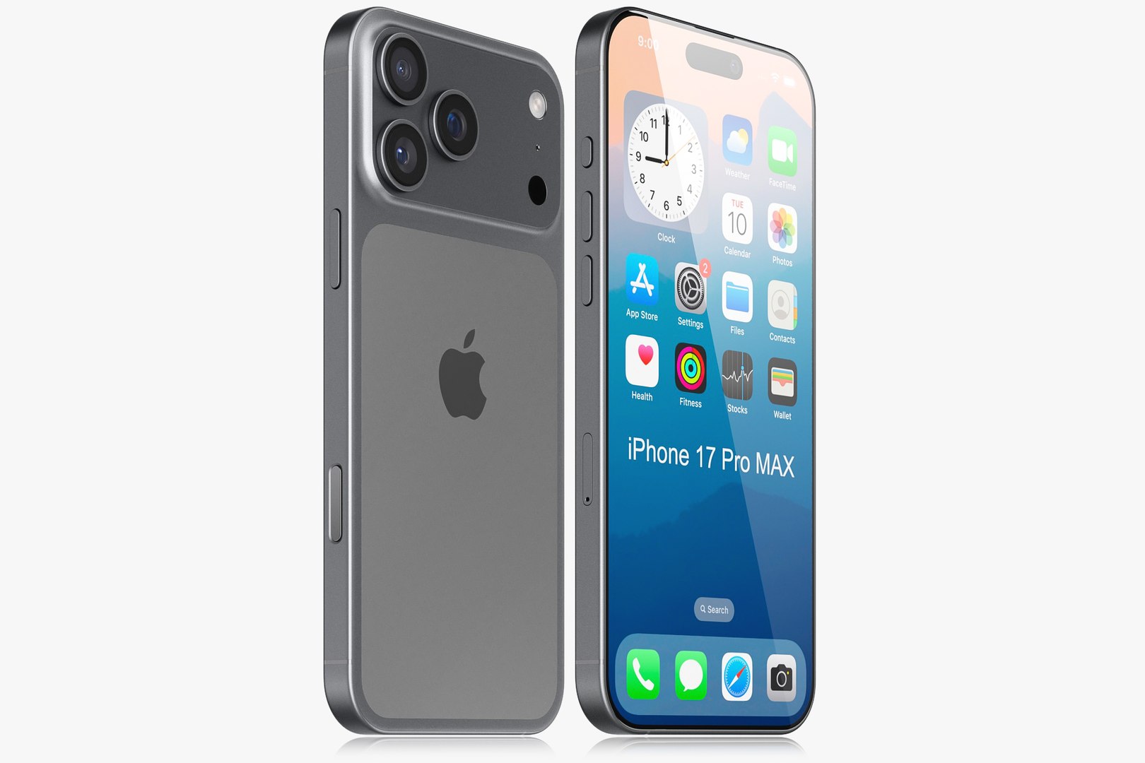 3D Apple IPhone 17 Pro MAX V2 Model - TurboSquid 2412473