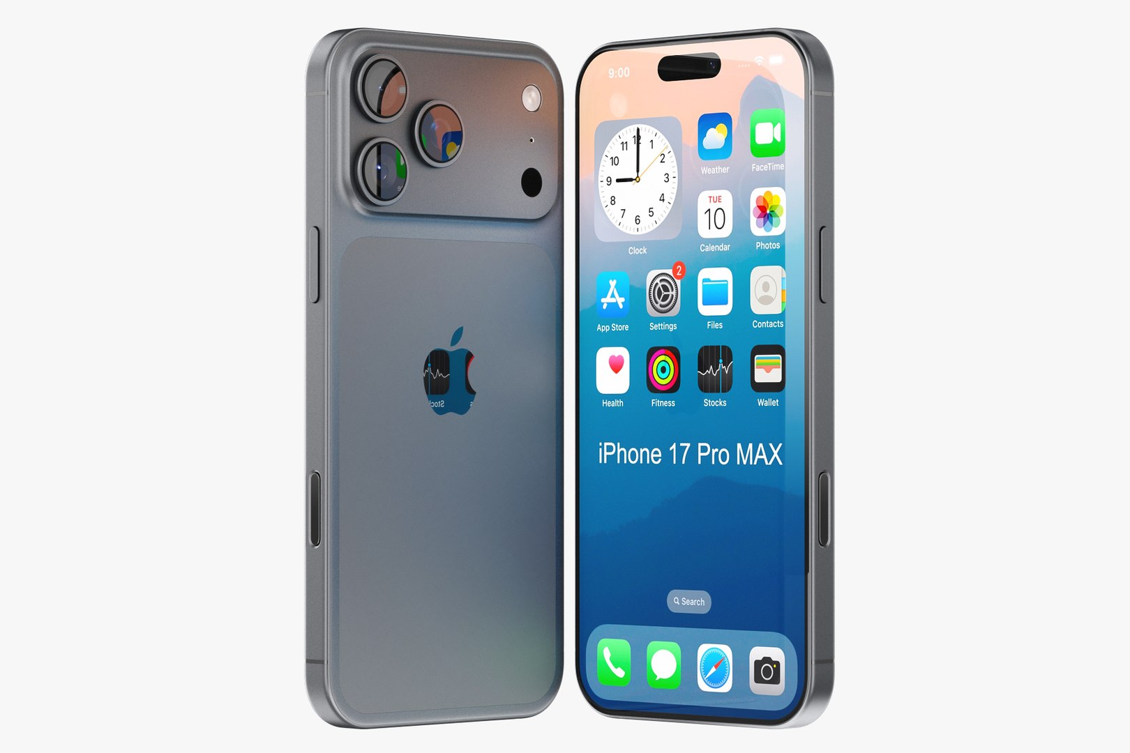 3D Apple IPhone 17 Pro MAX V2 Model - TurboSquid 2412473