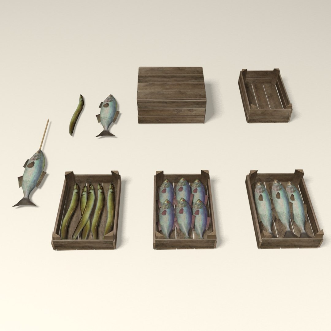 Medieval Street Markets Props Collection 3D Model - TurboSquid 1827319