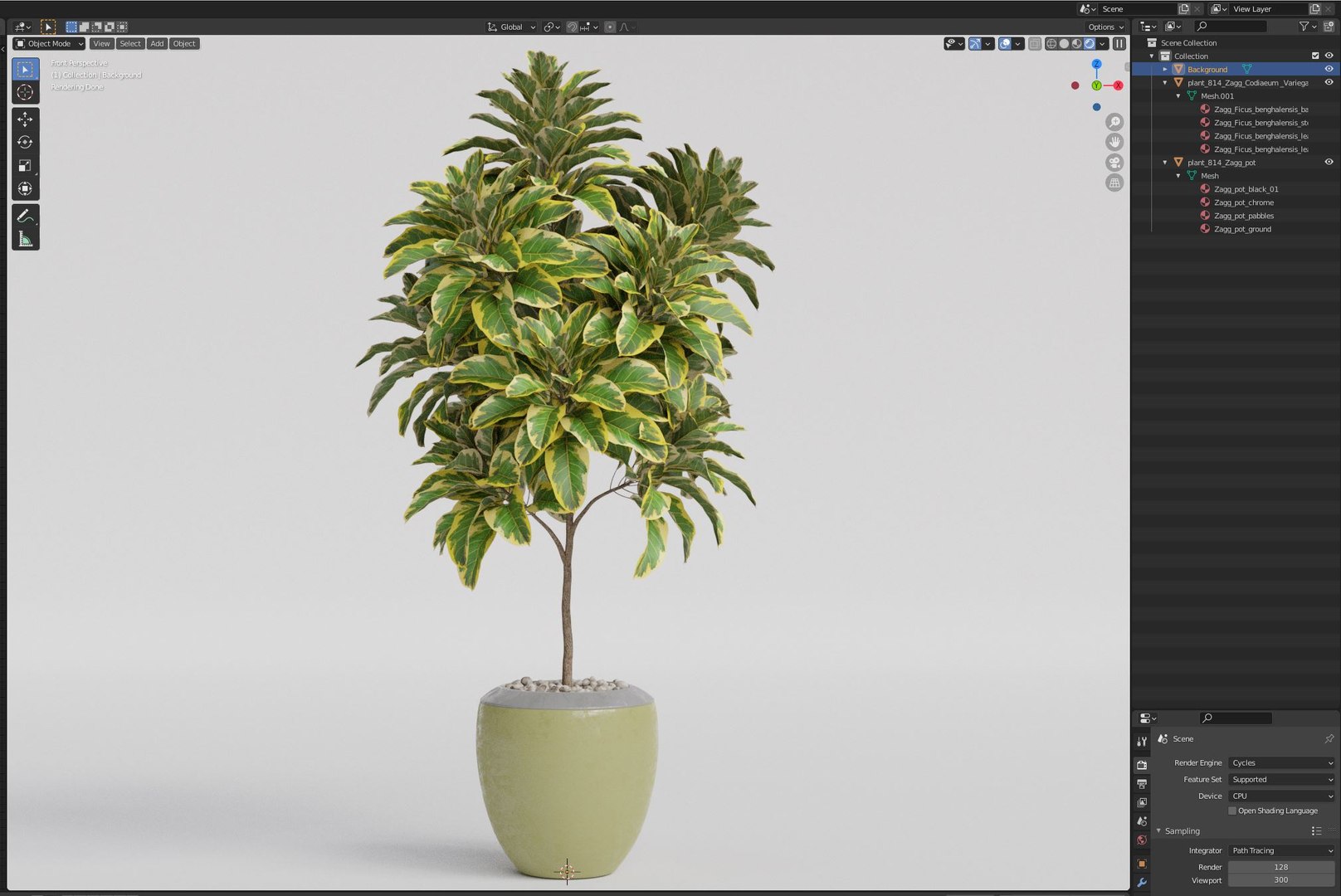 3D Model Plants Collection 814 - TurboSquid 1963712