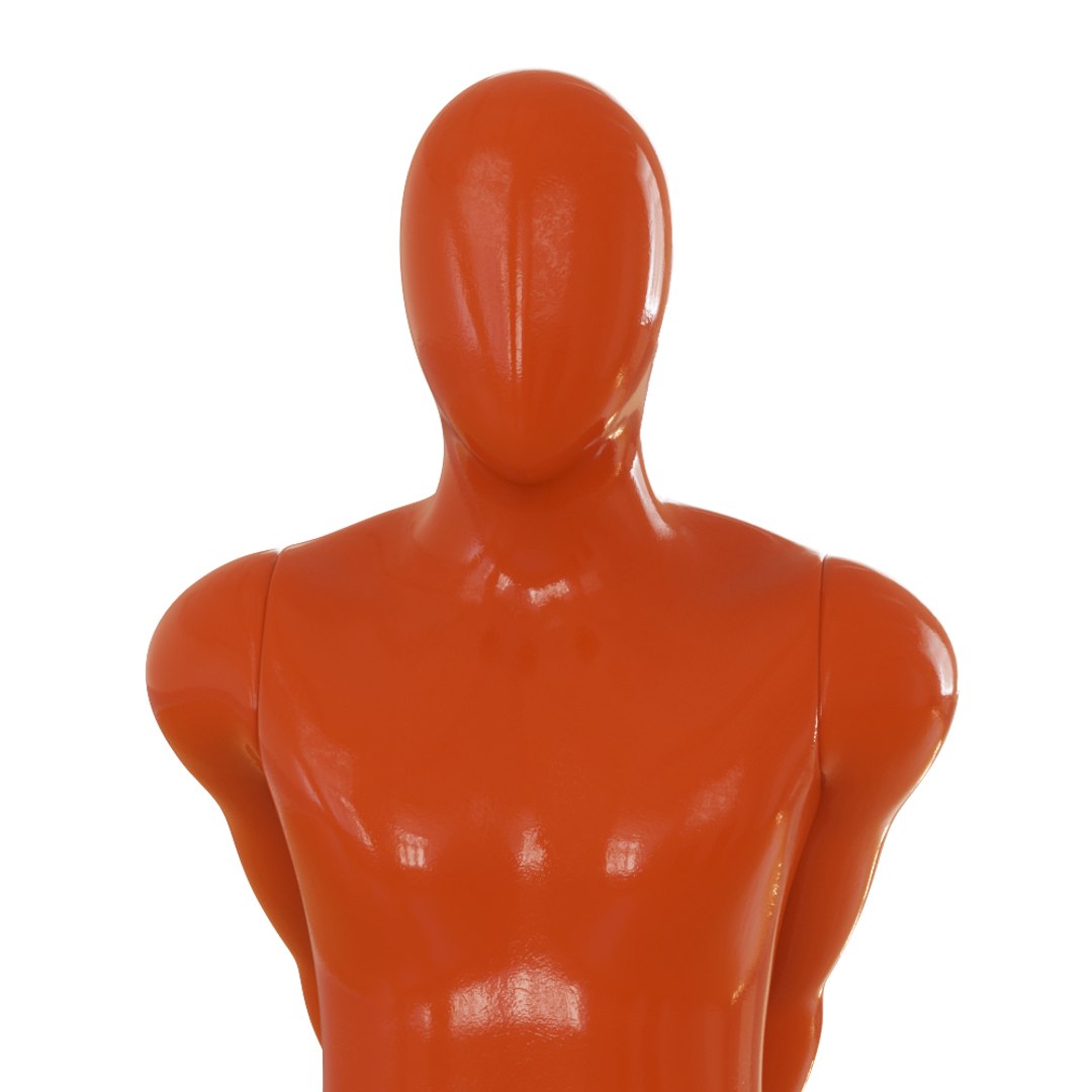 3D Faceless Male Mannequin - TurboSquid 1577298