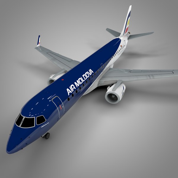 3D Embraer-Embraer-190 Models | TurboSquid