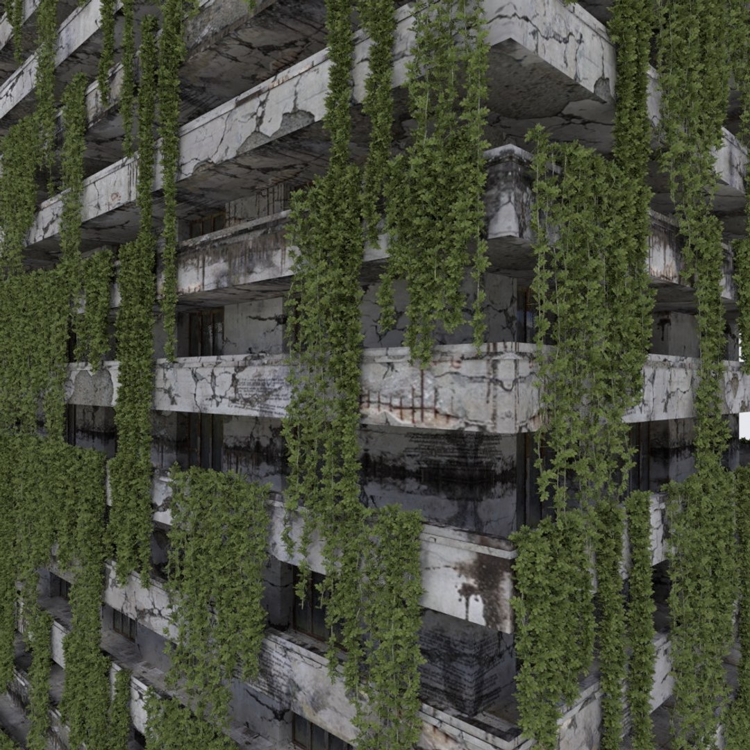 Post Apocalypse Building 3D Model - TurboSquid 1409709