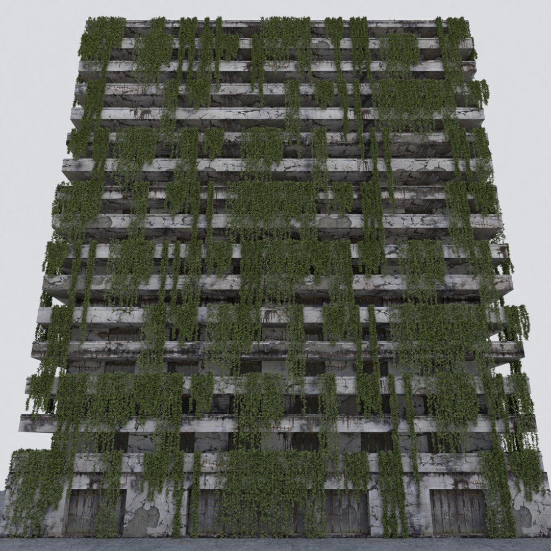 Post Apocalypse Building 3D Model - TurboSquid 1409709