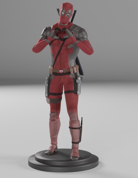 amor deadpool Modelo 3D - TurboSquid 1565261