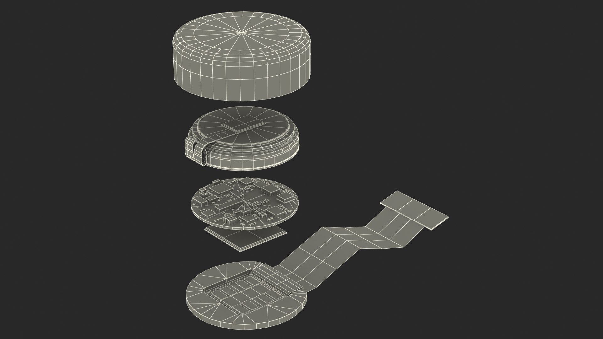 3D model Neuralink Chip Layout - TurboSquid 1874782