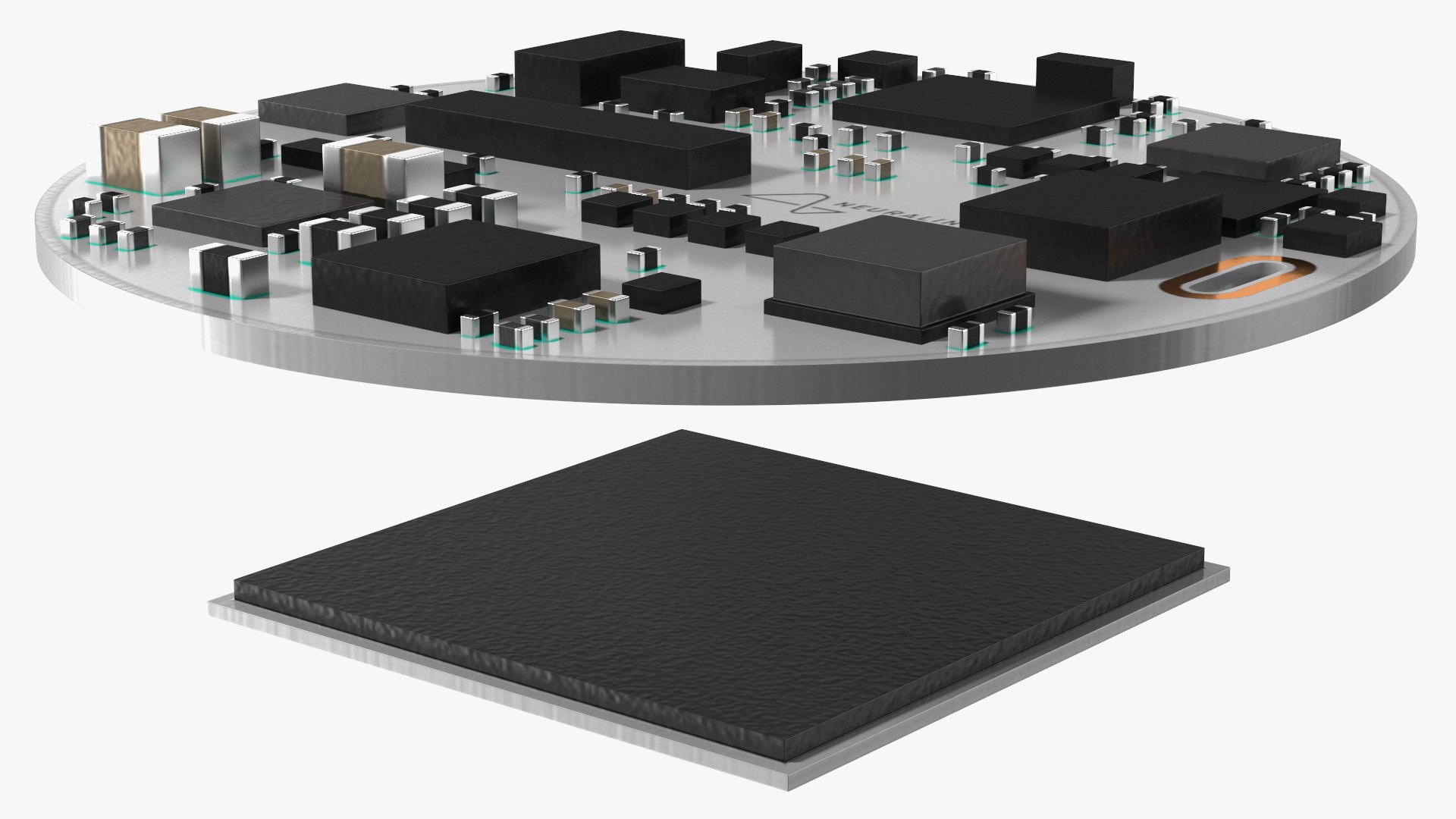 3D Model Neuralink Chip Layout - TurboSquid 1874782