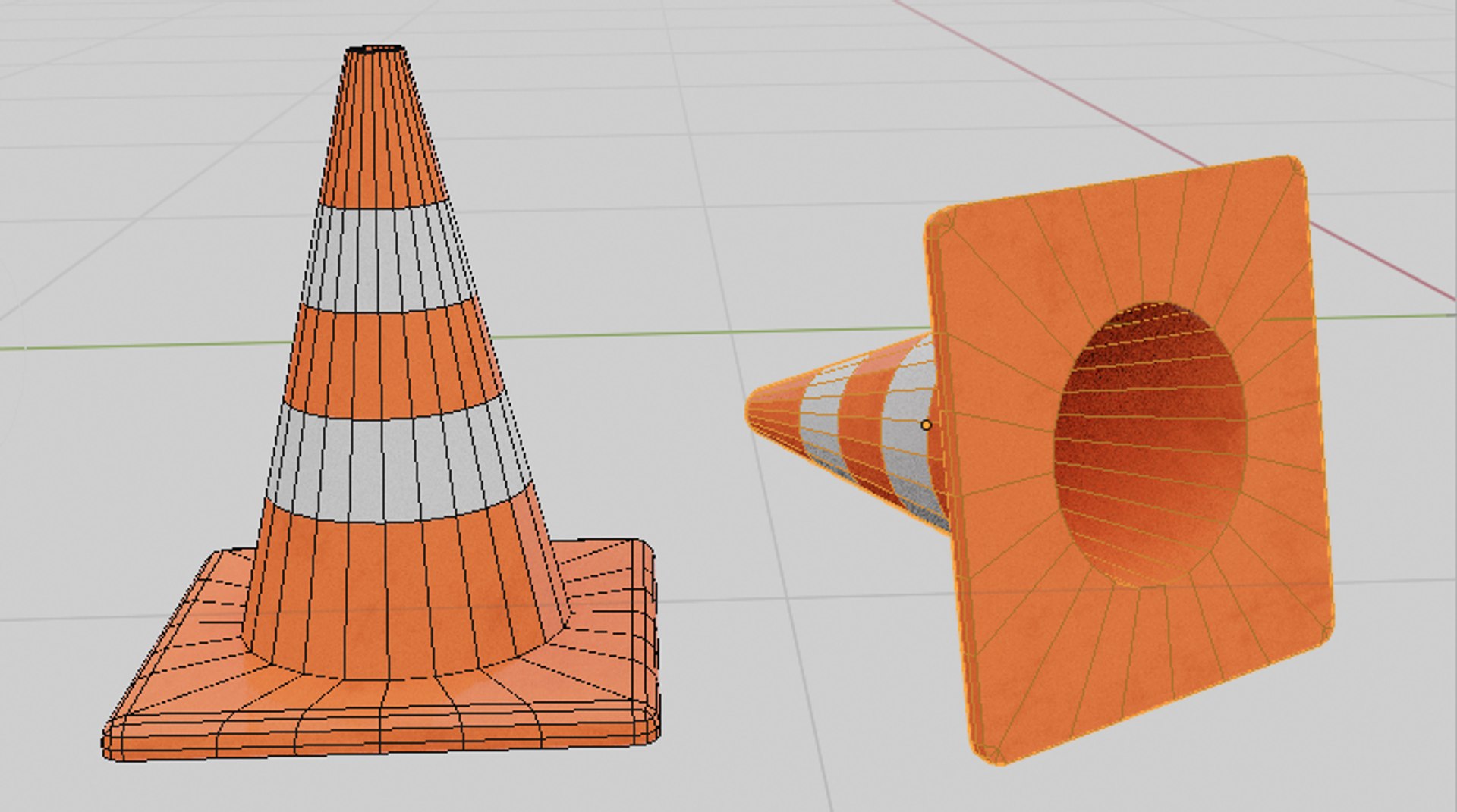 3D Traffic Cone - TurboSquid 1448514