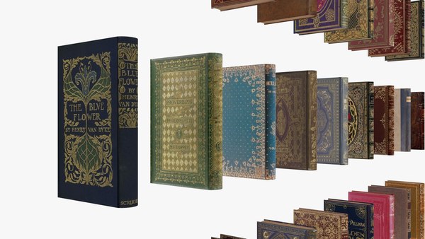 3D Old Books - TurboSquid 1785564