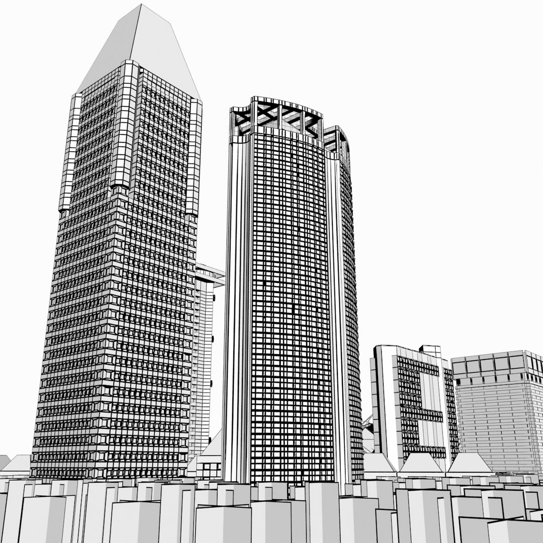 3d Max Singapore Suntec City Building