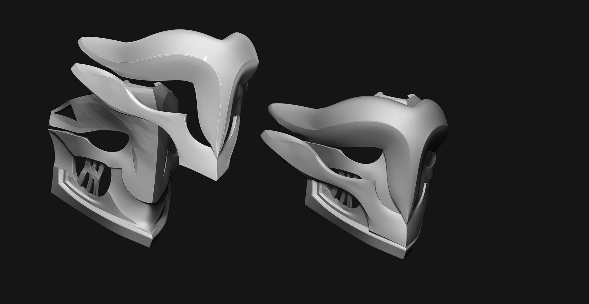 Ekko Mask From Arcane 3D Model - TurboSquid 1828244