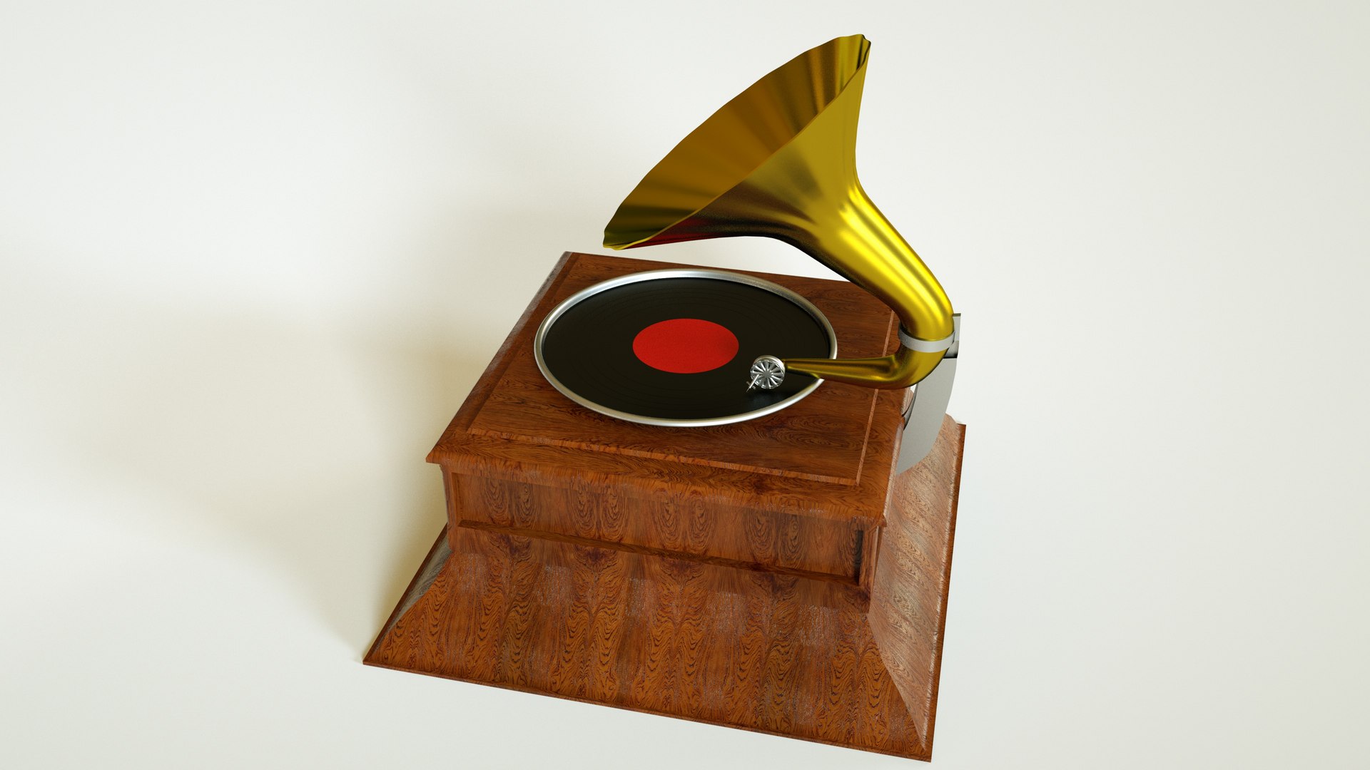 3D Gramophone Model - TurboSquid 2220769