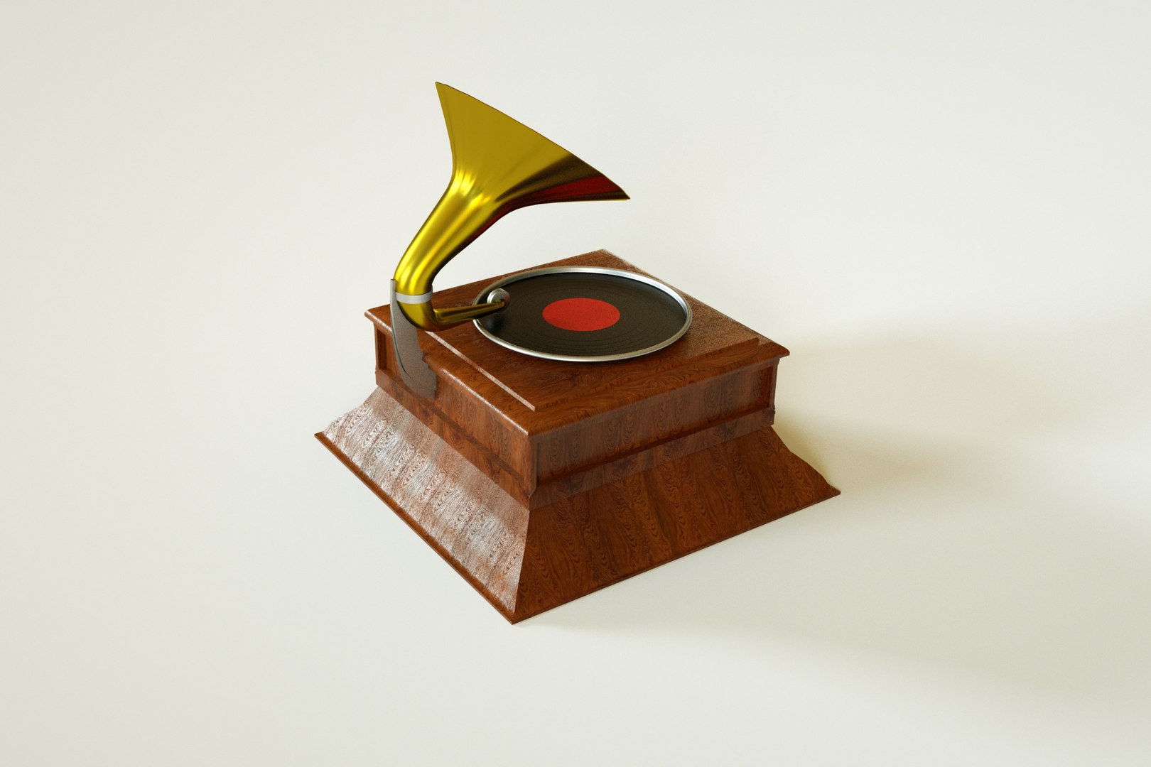 3D Gramophone Model - TurboSquid 2220769