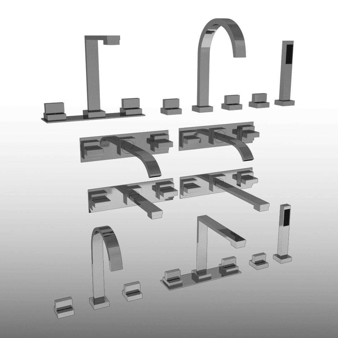 Parisi Cube Taps 3d Model