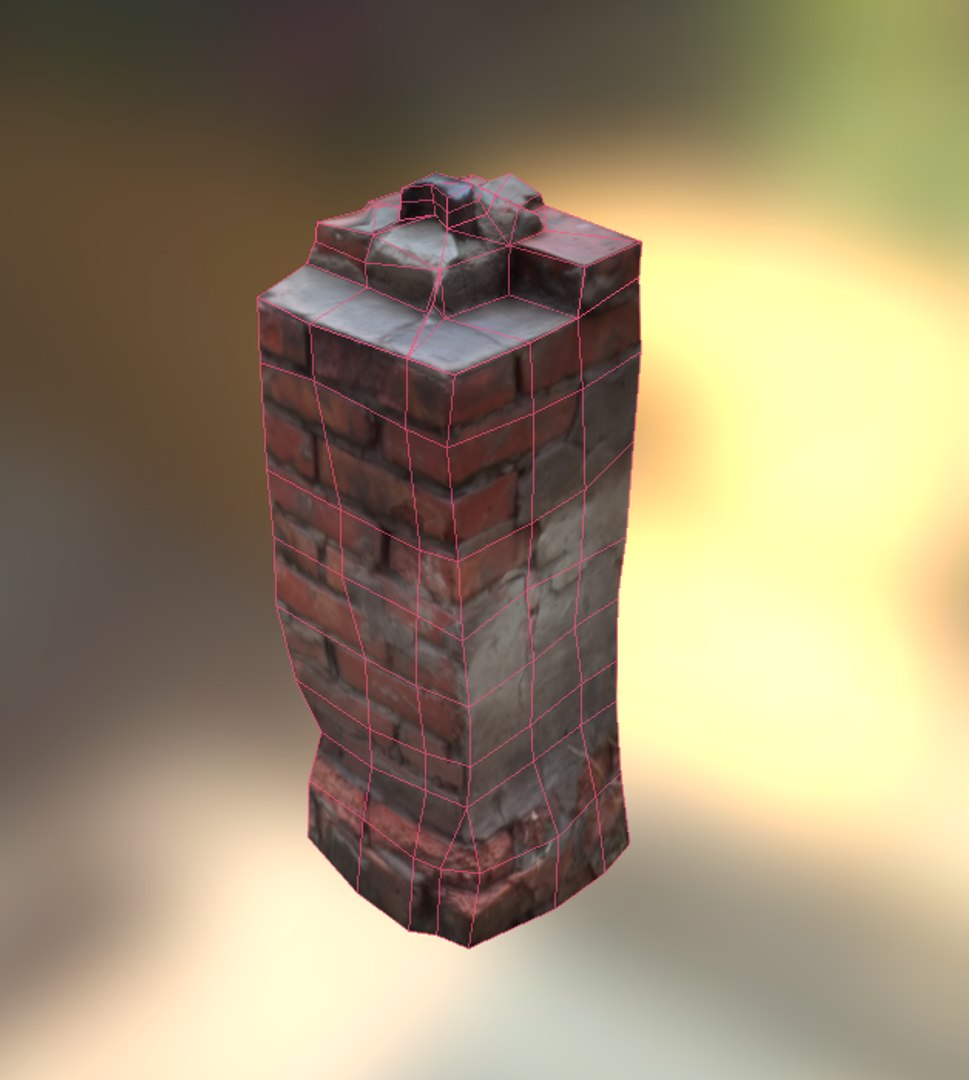 Free Obj Mode Photogrammetry Column