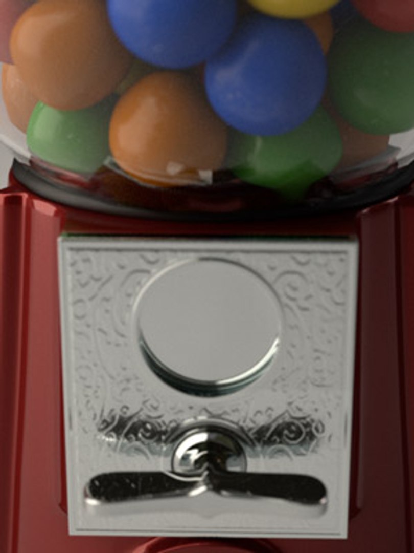 3d Res Gumball Machine