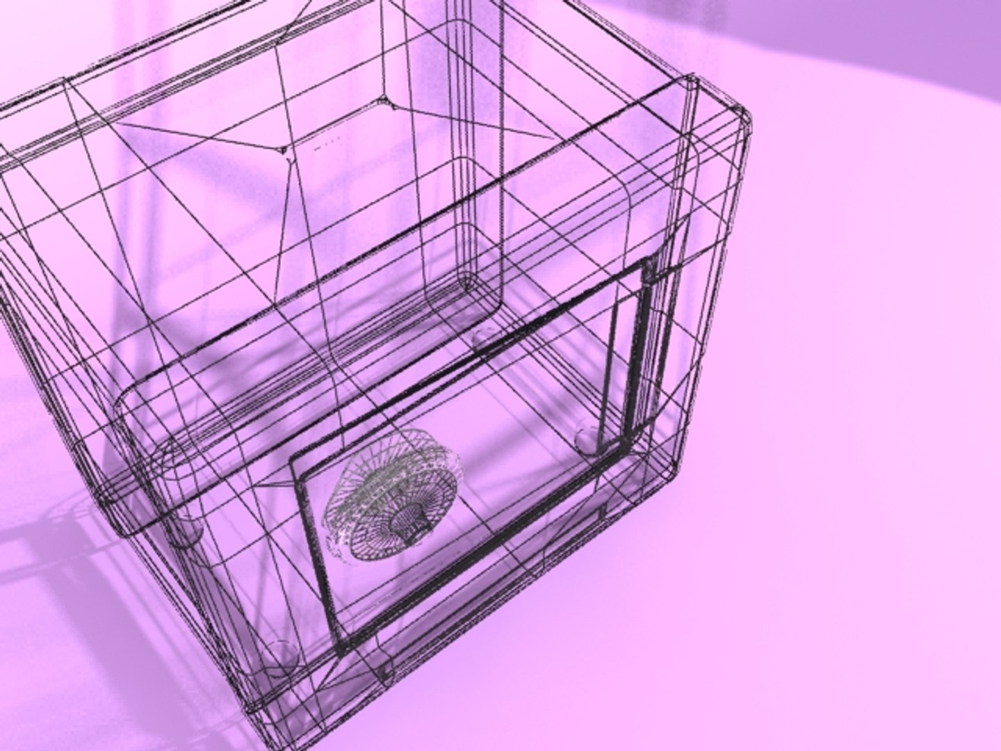 3d Model Safe Money Box