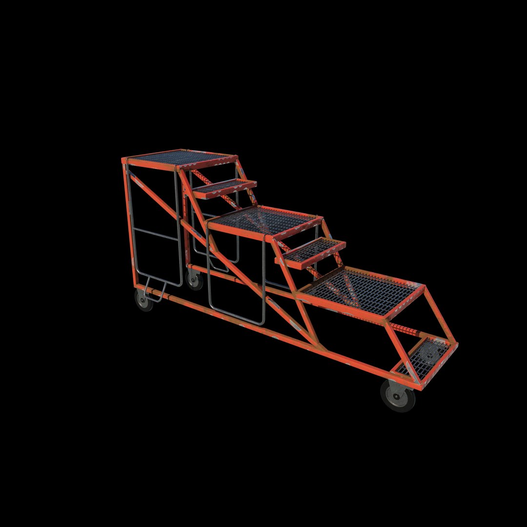 Service Ladder 3D Model Model - TurboSquid 2347393