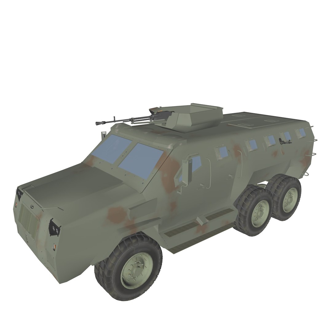 MRAP M-20 Model - TurboSquid 1844291