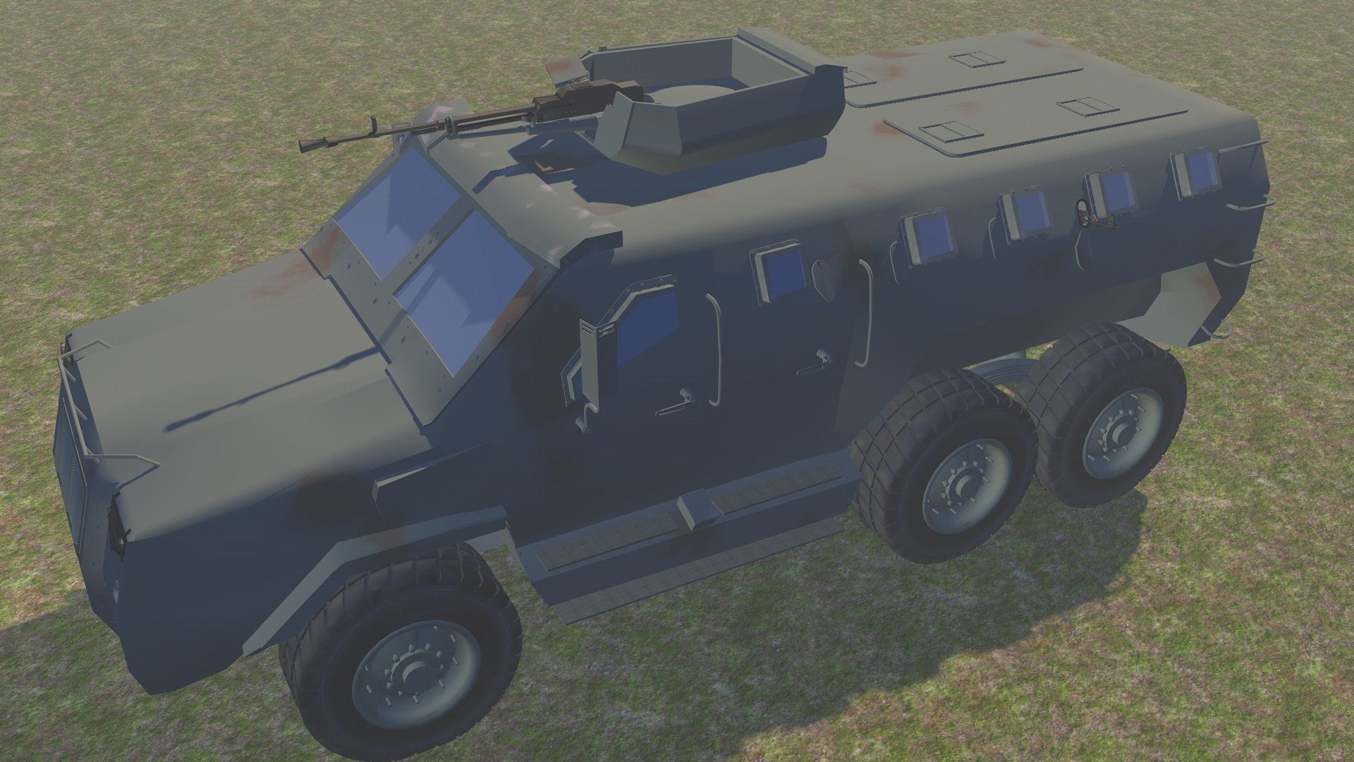 MRAP M-20 Model - TurboSquid 1844291