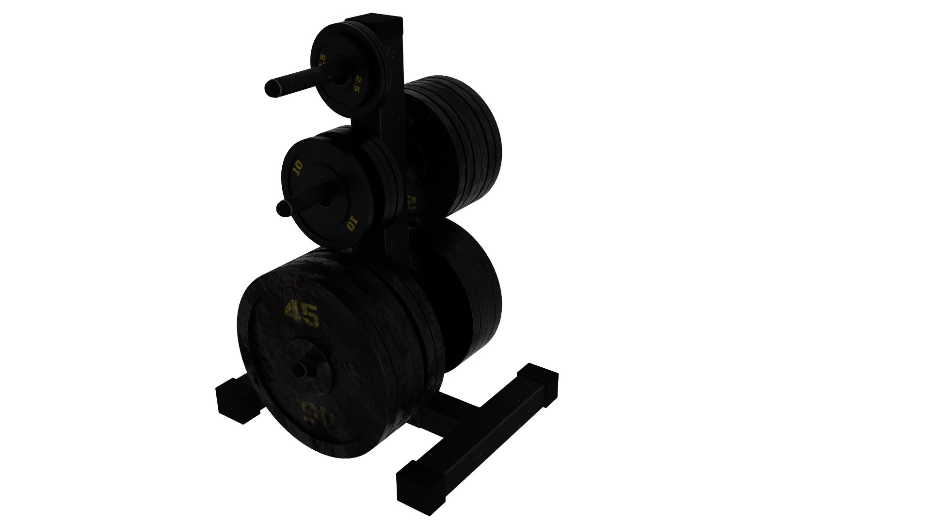 3D Complete Weight Tree With Weights Model - TurboSquid 2177705