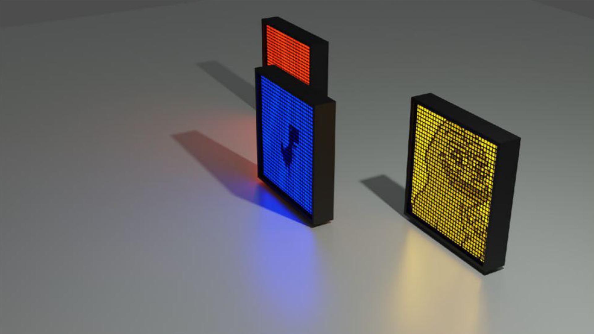 Pixelated screen 3D model - TurboSquid 2105897