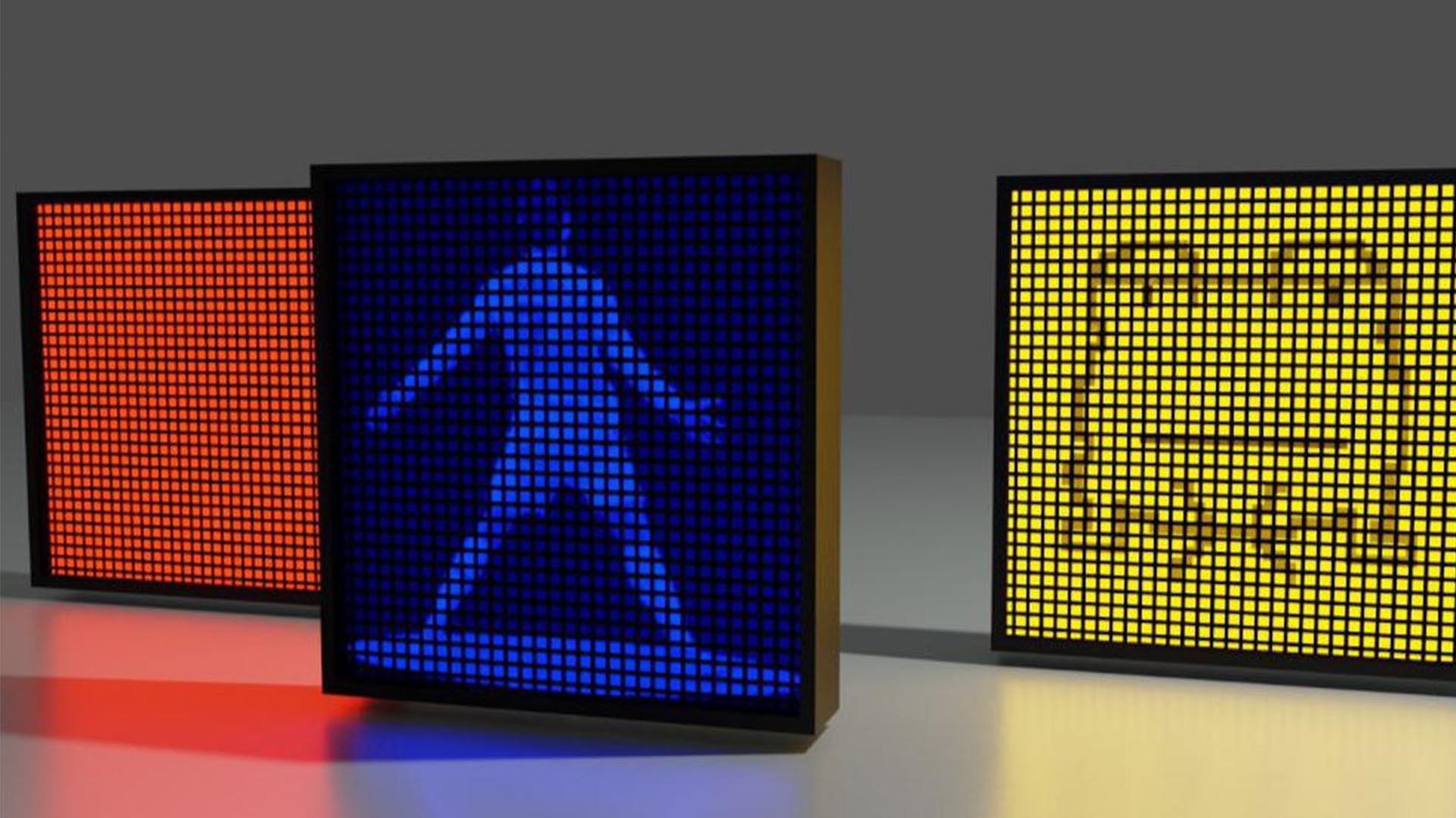 Pixelated screen 3D model - TurboSquid 2105897