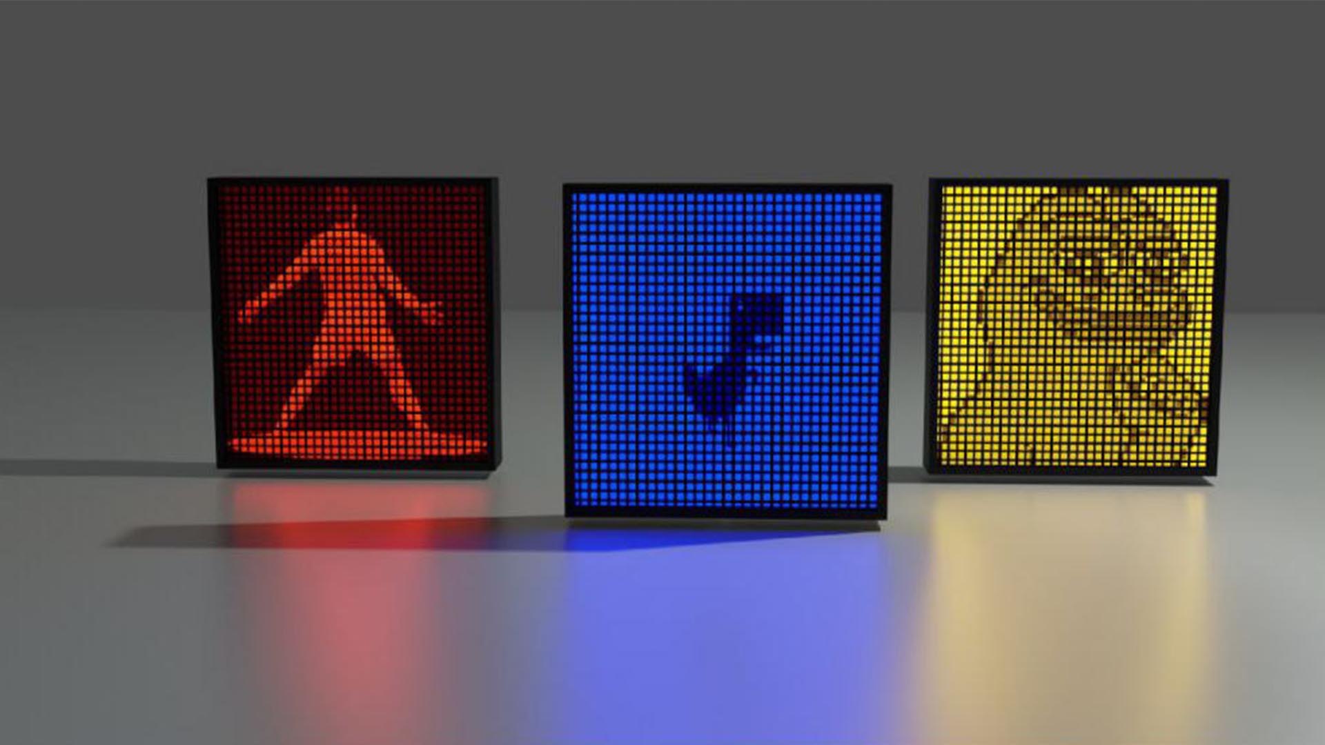 Pixelated screen 3D model - TurboSquid 2105897