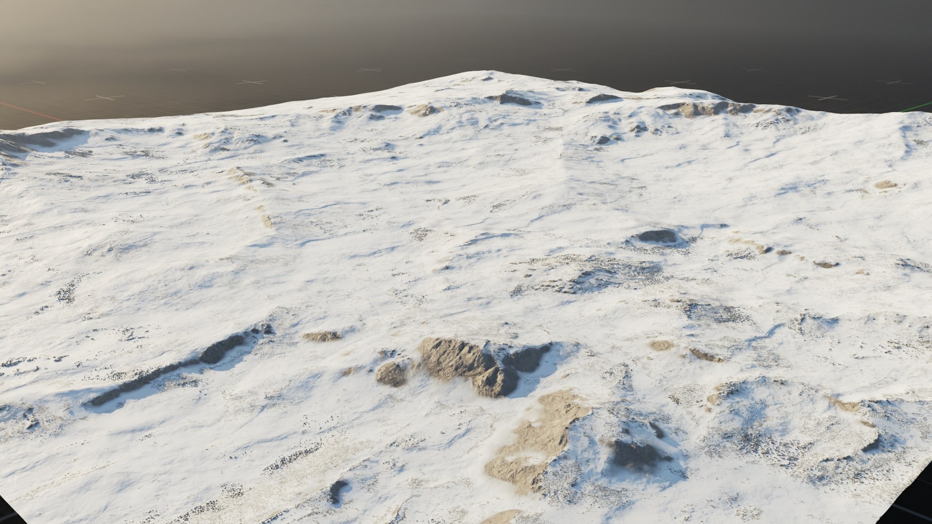 3D Tundra Terrain 5 - TurboSquid 2282397