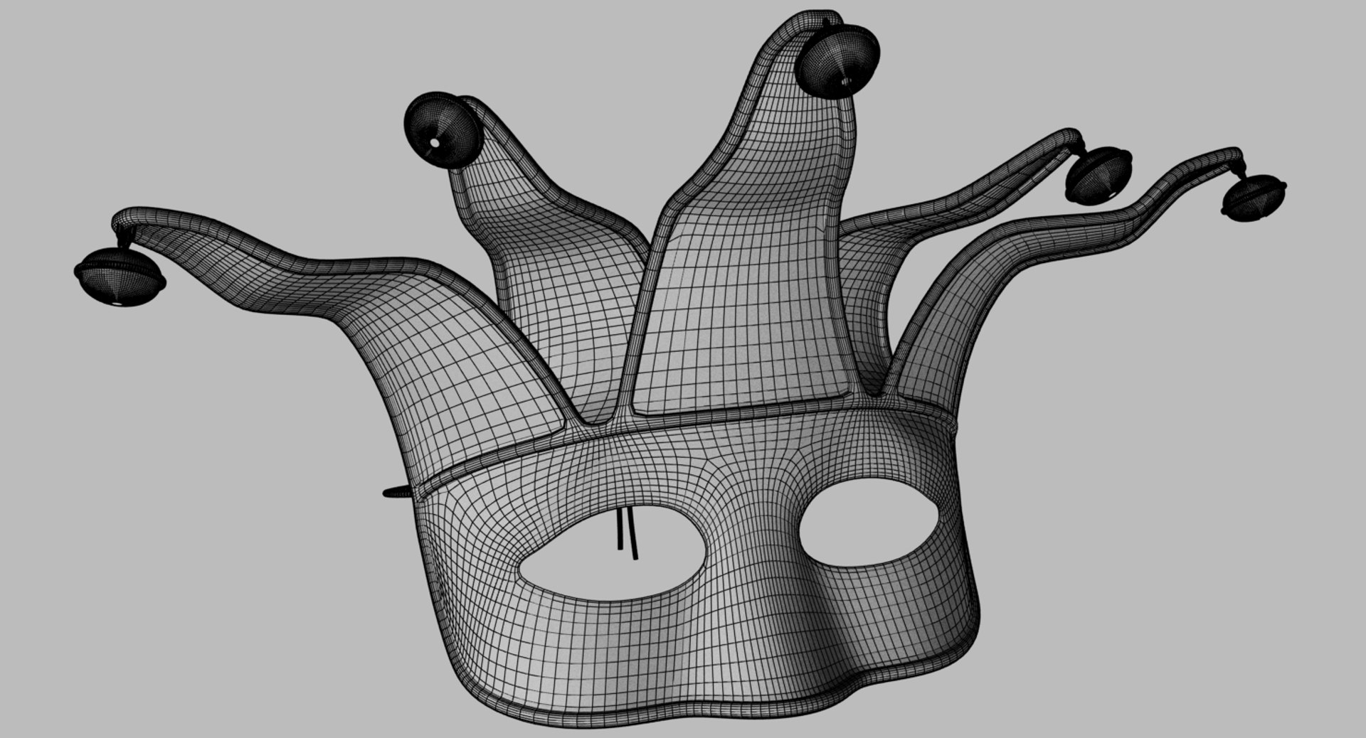 3d carnival mask model