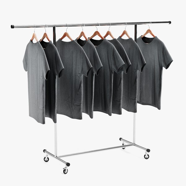 T-shirts stand 3D - TurboSquid 1417831