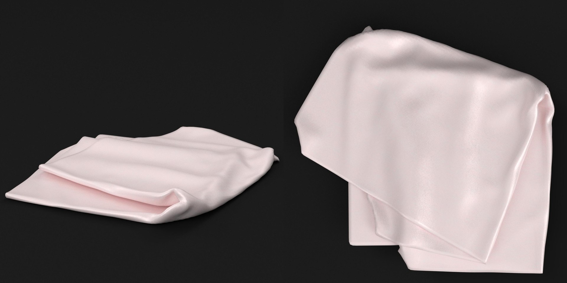 3D Folded Fabric Model - TurboSquid 1984539